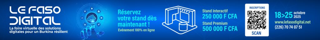 Le Faso Digital 2025 : La première Foire virtuelle des solutions ...